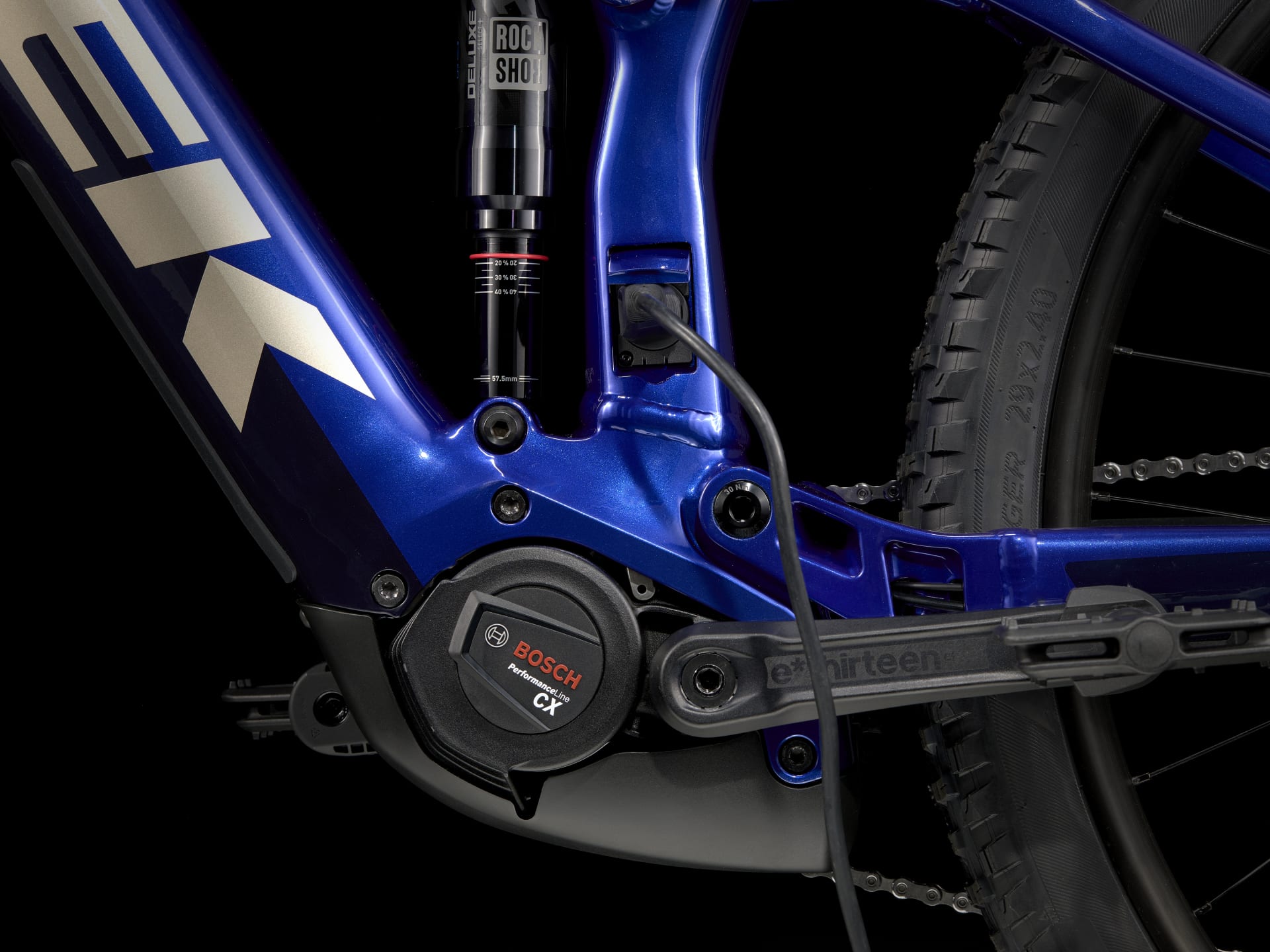 VTT électrique TREK Rail 5 625W Gen 3 Hex Blue
