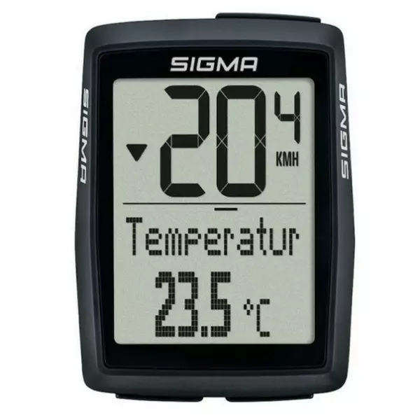 Compteur SIGMA BC 14.0 STS sans fil Noir